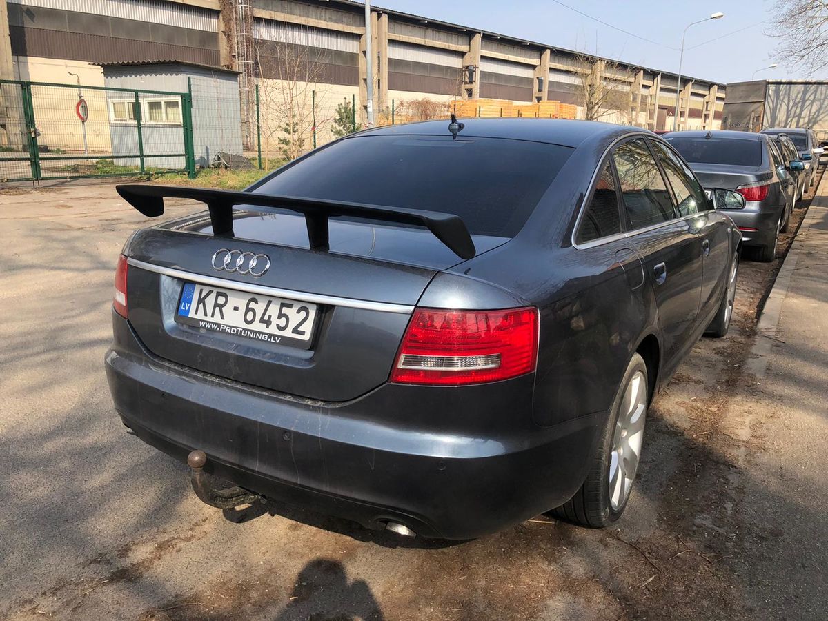 RS Line Rear trunk spoiler DTM Style for Audi A6 C6 4F 2005-2011 Saloon ...