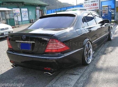 S-Class W220 Rear Trunk Spoiler in Spoilers - buy best tuning parts in ...