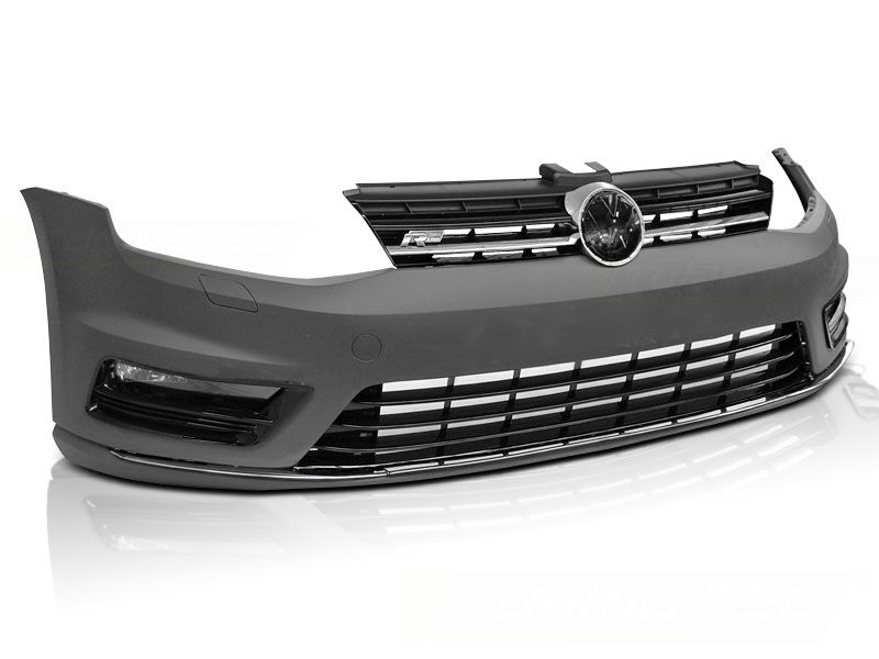 R-LINE Look Front Bumper For VW GOLF 7 13-16 with Fog Lights in Bumper ...