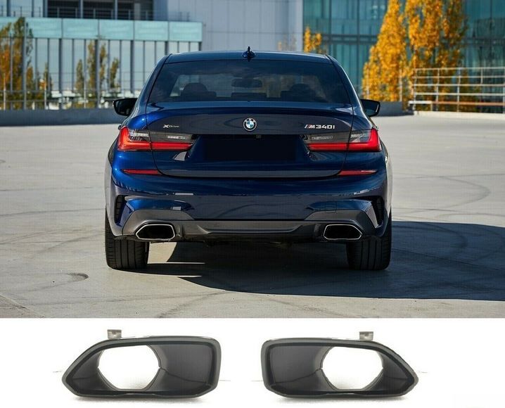 NEW GENUINE BMW 3 SERIES G20 M340I/M340IX REAR TRIM EXHAUST TAILPIPES ...
