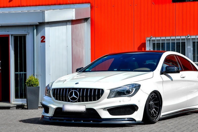 Front Bumper spoiler / skirt /valance For Mercedes CLA AMG-Line C11 13 ...
