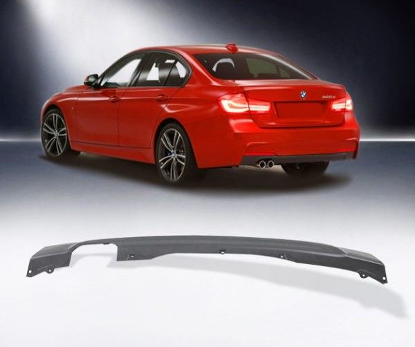 M Sport Diffuser for Rear Bumper F30 / F31 11-18 - Exhaust type (OO ...