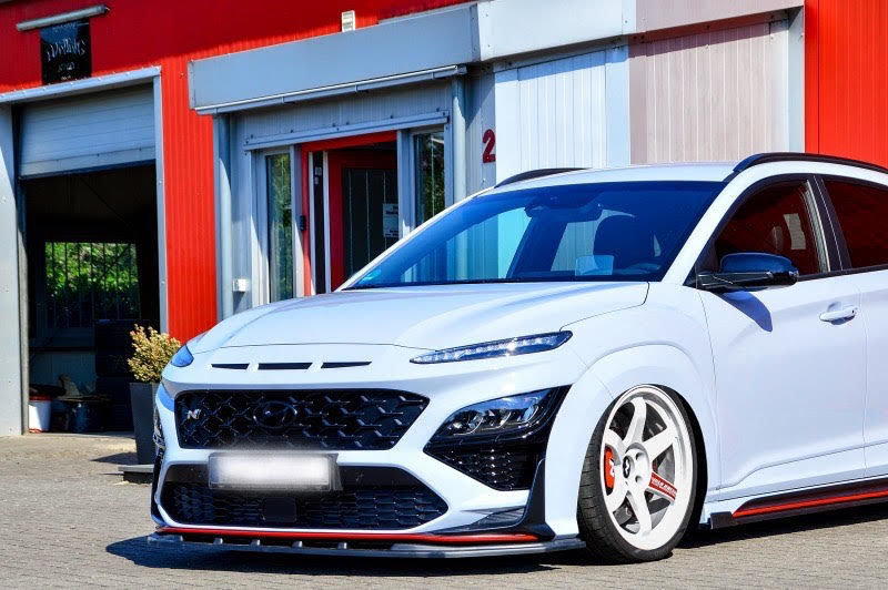 Front Bumper spoiler / skirt /valance For Hyundai Kona 2020+ in Lips ...