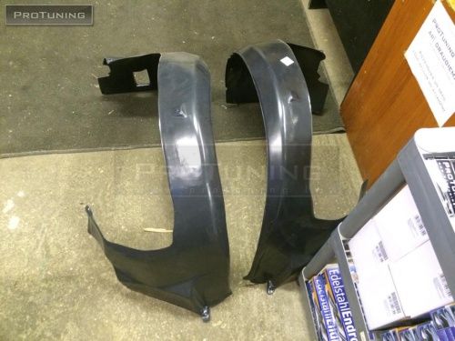 Engine compartment covers L + R For BMW E36 all models in Bumper ...