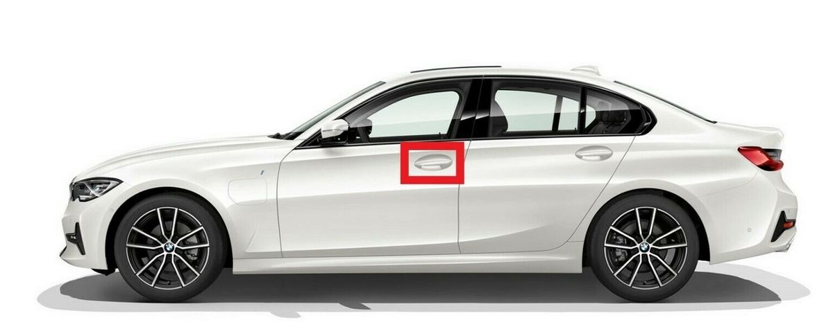 NEW GENUINE BMW 3 SERIES G20 G21 FRONT DRIVER SIDE DOOR HANDLE ...