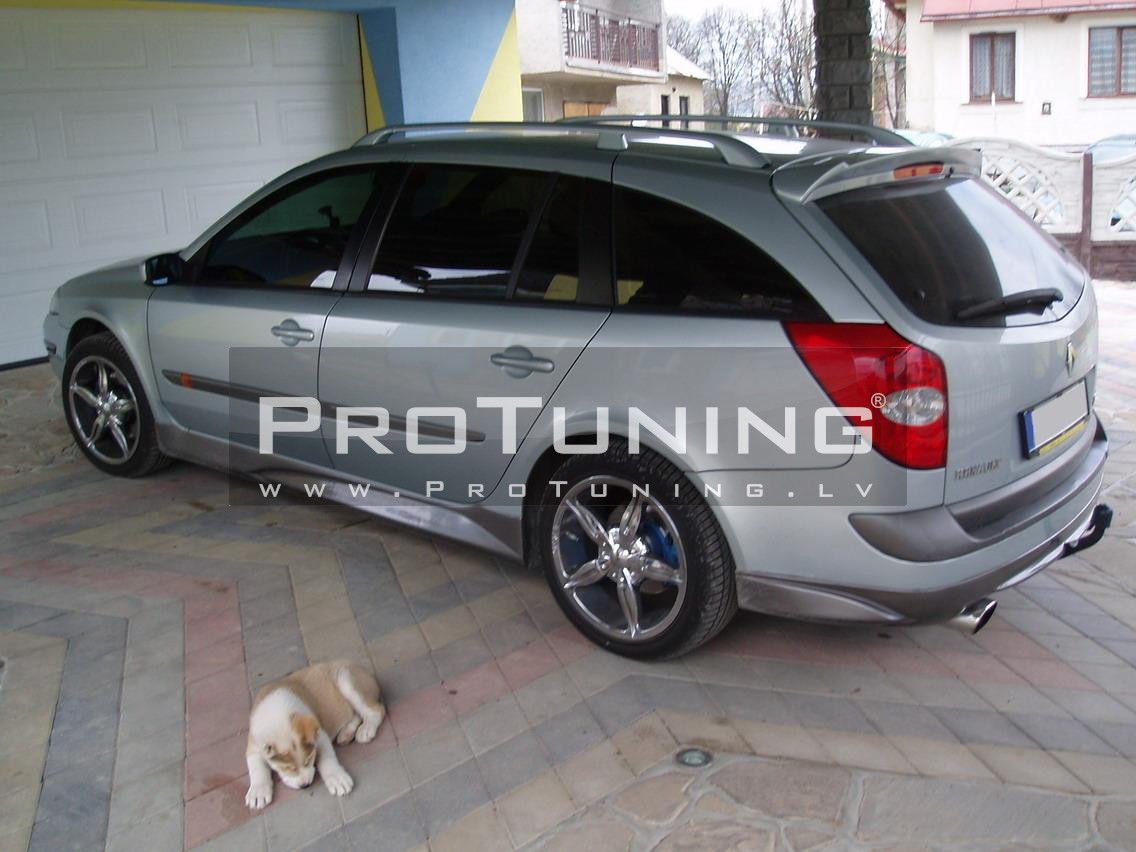 GT RS Rear Bumper addon/ skirt For Renault Laguna II 01-07 Combi in ...