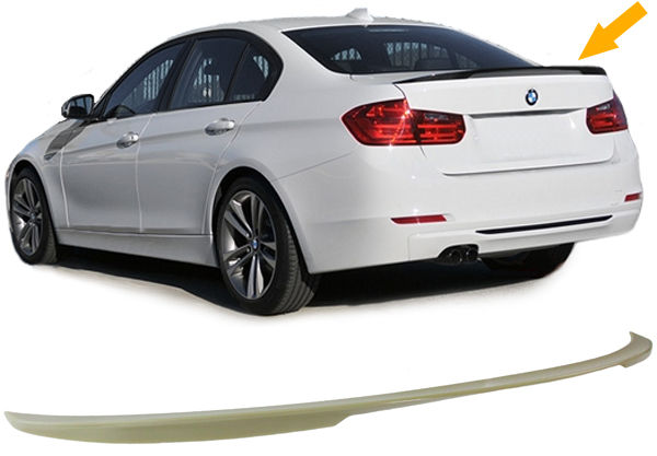Performance Trunk Spoiler for BMW F30 3 Series in Spoilers - buy best ...