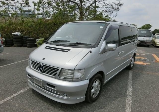 Front bumper spoiler BR style for Mercedes Vito W638 in Lips ...