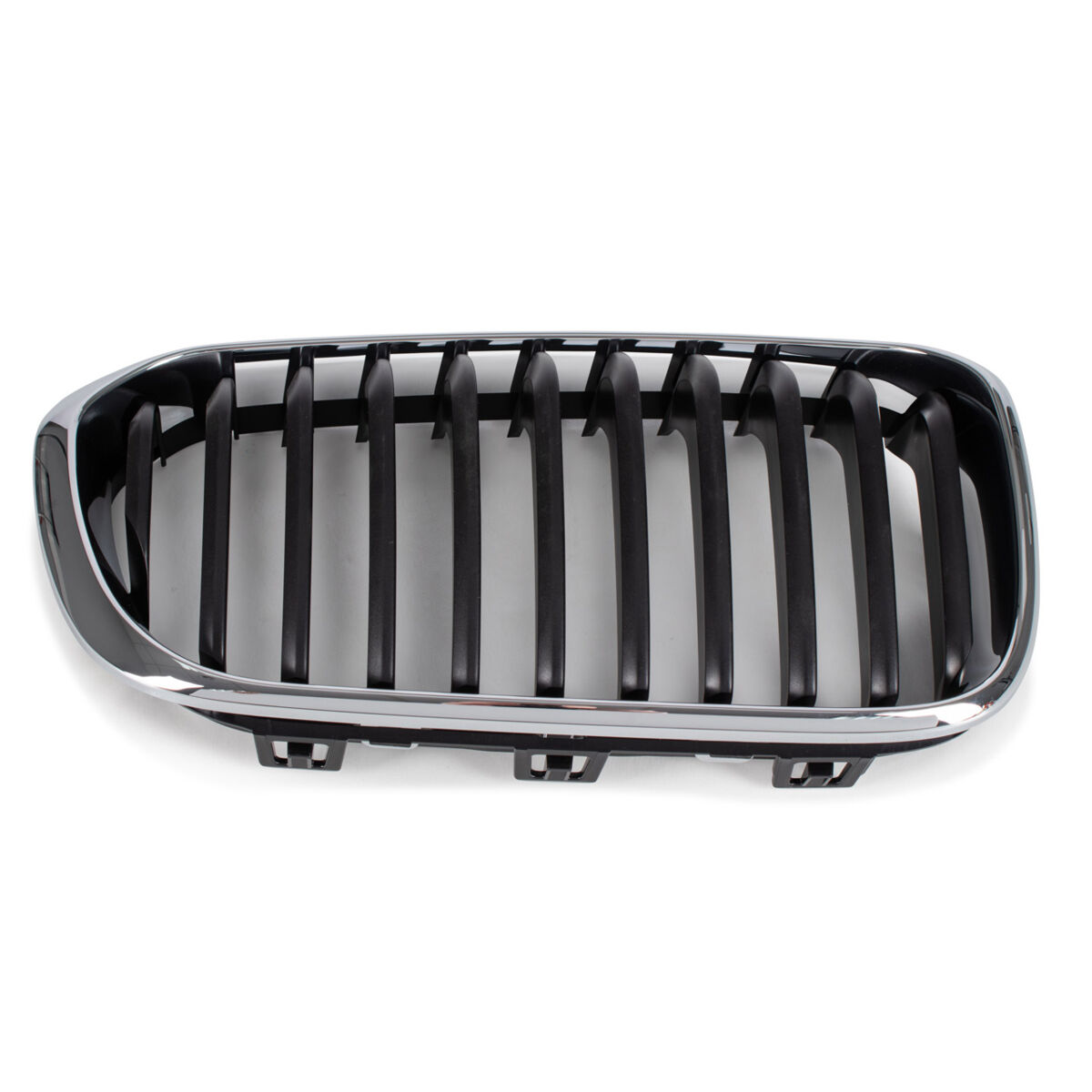 GENUINE BMW F20 F21 LCI BASIS KINDEY GRILLE CHROME AND BLACK RIGHT O/S ...
