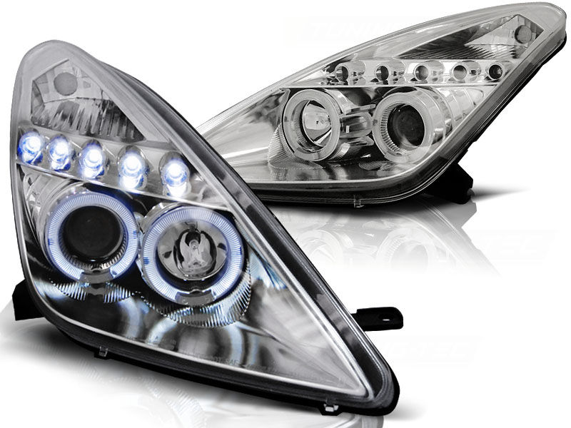 TOYOTA CELICA T230 99-05 ANGEL EYES CHROME in Headlights - buy best ...