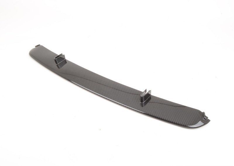 NEW GENUINE AUDI TT MK2 07-14 FRONT BUMPER LOWER SPOILER LIP CARBON ...
