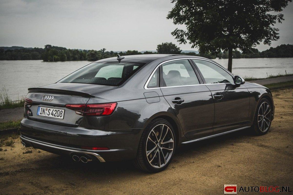 Rear trunk spoiler S4 Style For A4 / S4 B9 2016+ in Spoilers - buy best ...