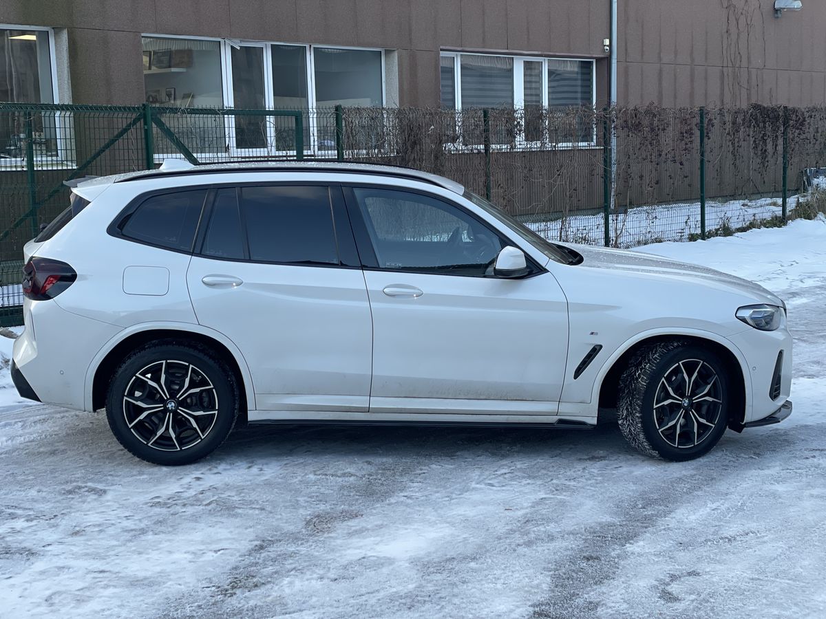 RS side lip splitter diffuser For BMW X3 G01 LCI M Sport sideskirts in ...