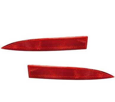 NEW GENUINE PORSCHE PANAMERA 14-16 REAR BUMPER OUTER REFLECTOR LEFT ...