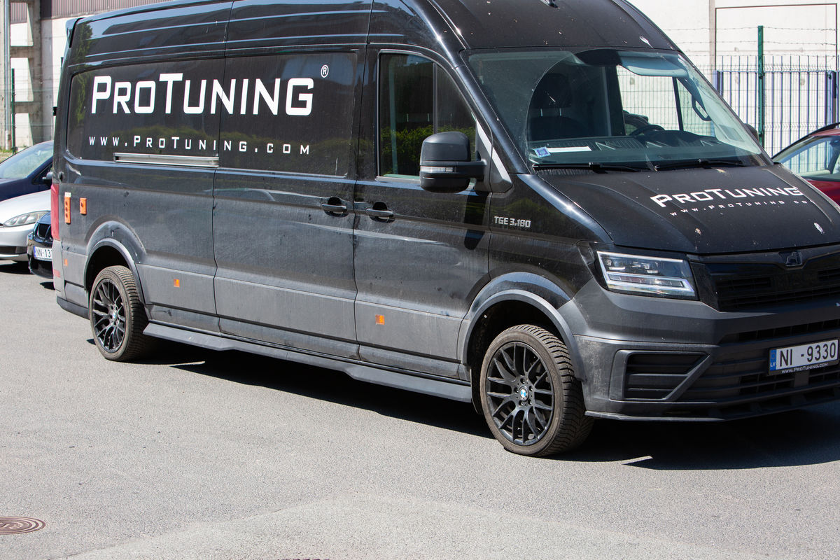 Sport Performance Sideskirt extension For MAN TGE MK1 17+ LWB in Whole ...