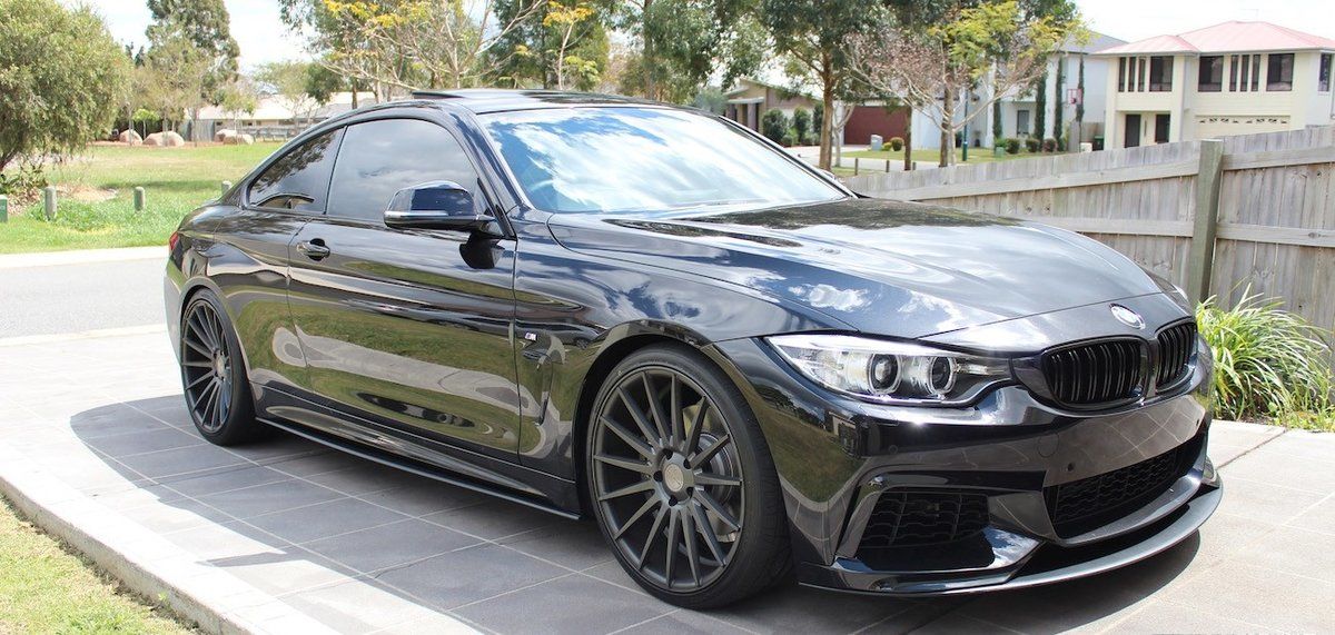 F32 F33 F36 12-19 M-Sport Side skirt CARBON addons Performance in ...