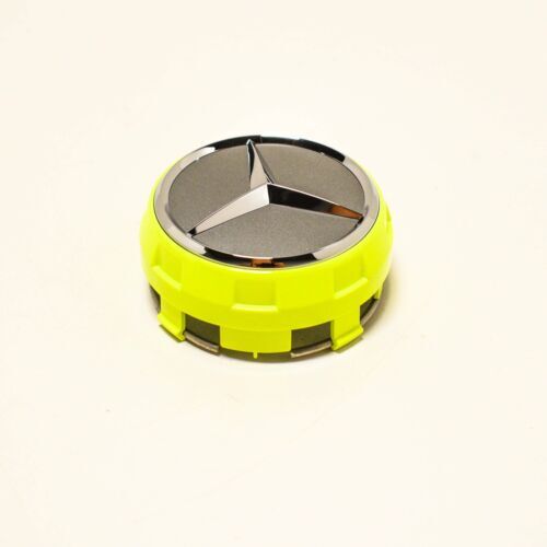 NEW GENUINE MERCEDES BENZ C CLASS W204 AMG DESIGN YELLOW LOCKING WHEEL ...