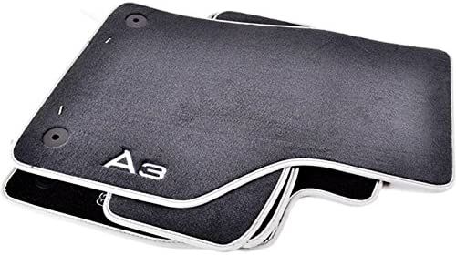 NEW GENUINE AUDI A3 CABRIOLET 2015- FRONT & REAR BLACK TEXTILE FLOOR MATS LHD 8V1061272BMNO in ...