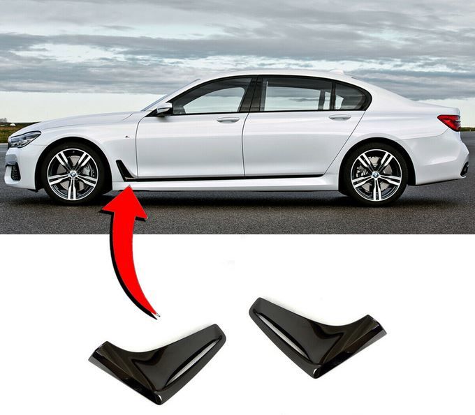 NEW GENUINE BMW 7 SERIES G11 G12 M SIDEWALL AIR DUCT GRILLS PAIR SET N ...