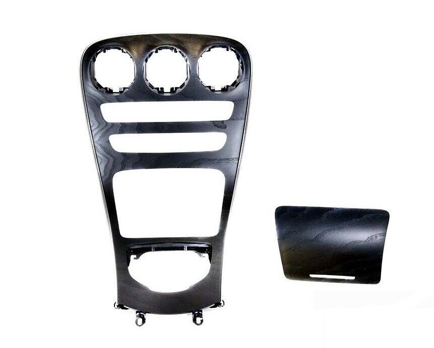 NEW GENUINE MERCEDES BENZ W205 BLACK WOOD CENTER CONSOLE COVERING PANEL ...