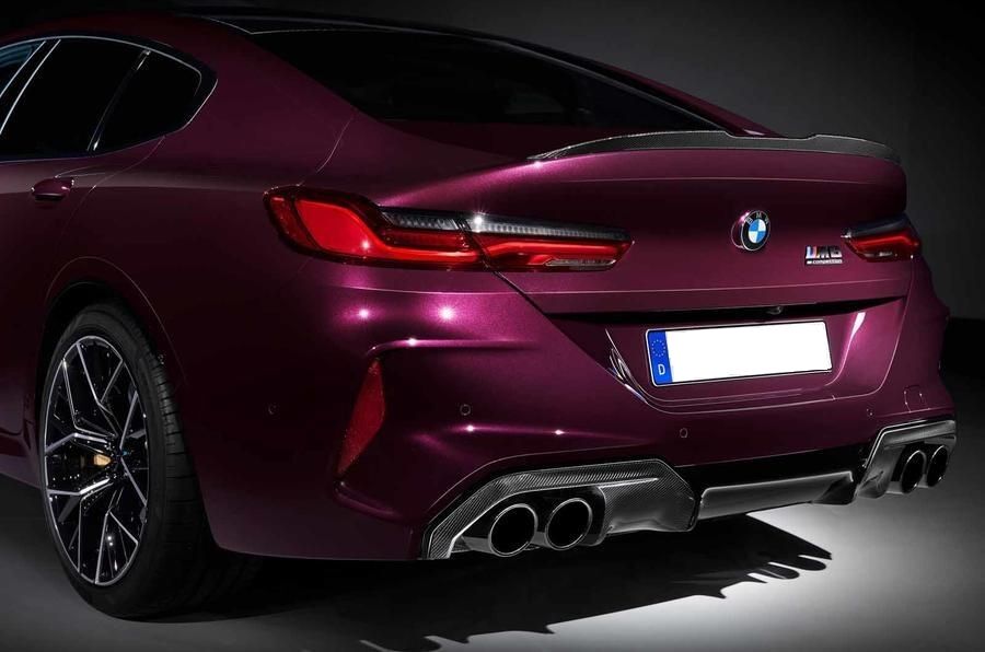 GENUINE BMW M Perfomance F93 M8, G16 Gran Coupe rear spoiler CARBON in ...
