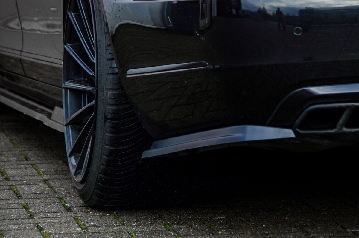 Performance Rear Bumper Side Flaps / Splitters For Mercedes Benz S ...