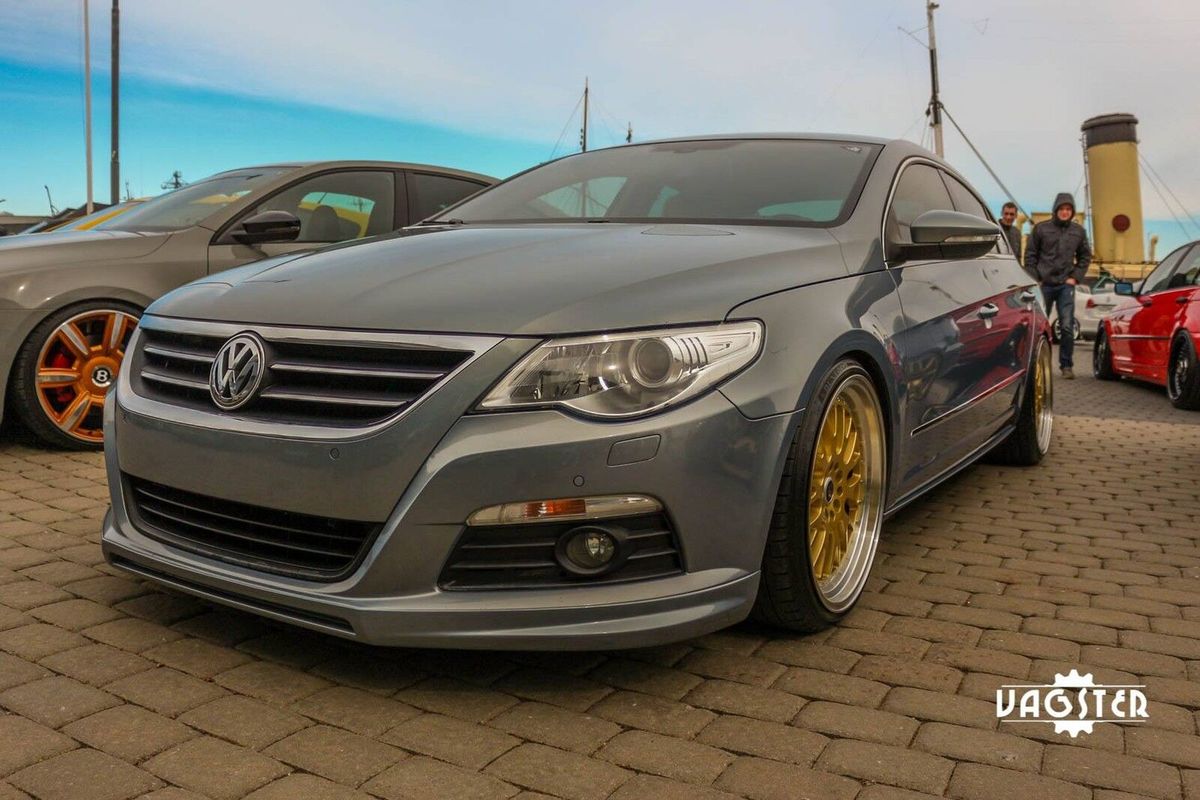 R Line Front Bumper Spoiler For VW Passat CC 2008-2012 in Lips ...