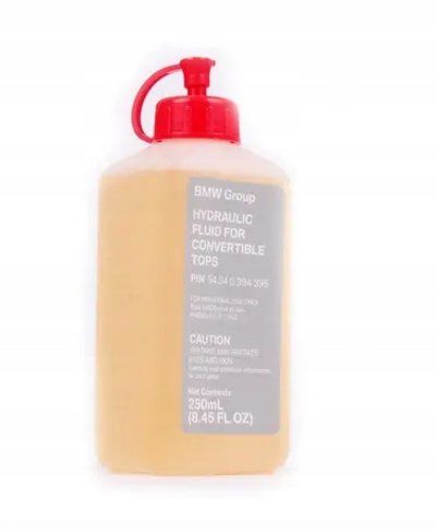 NEW GENUINE BMW MINI E46 F33 250ml OF HYDRAULIC FLUID FOR CONVERTIBLES ...