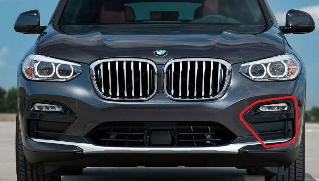 FOR NEW GENUINE BMW X4 SERIES G02 FRONT BUMPER SIDE GRILL OPEN WITH PDC ...