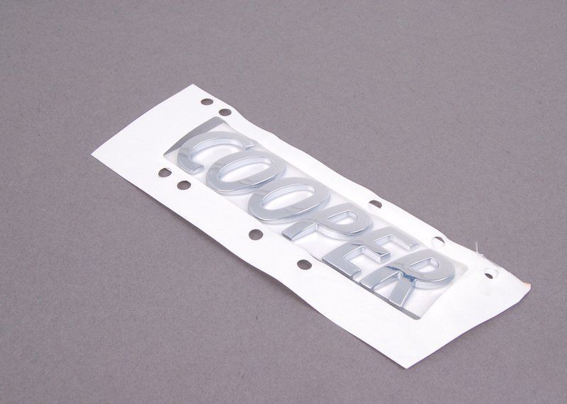 MINI NEW GENUINE R50 R52 R53 F54 R55 COOPER LABEL STICKER BADGE EMBLEM ...