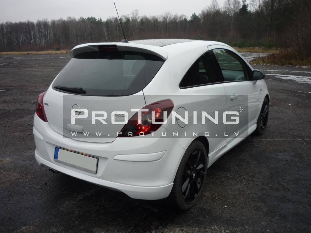 Opel Corsa D 06-11 rear bumper spoiler in Diffusers / Skirts - buy best ...