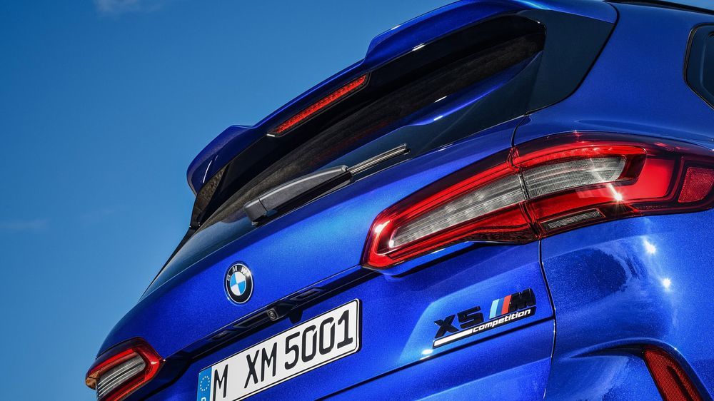 Genuine X5M Competition Rear Roof Door Spoiler Wing For BMW X5 G05 F95 ...