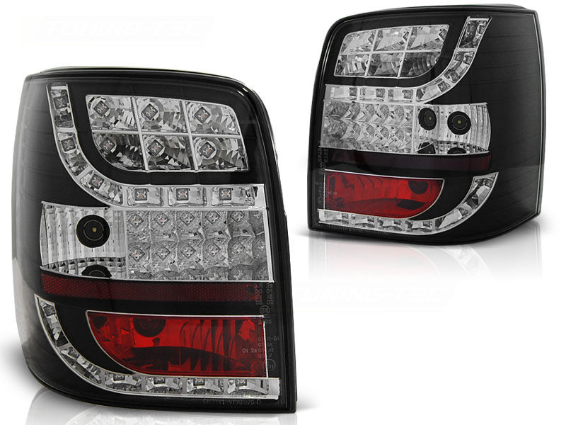 LED TAIL LIGHTS BLACK LED INDICATOR fits VW PASSAT B5 96-00 VARIANT in ...