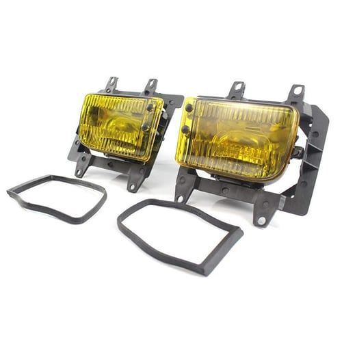 Yellow/ Amber Fog Lights For BMW 3 Series E30 87-93 Facelift in ...