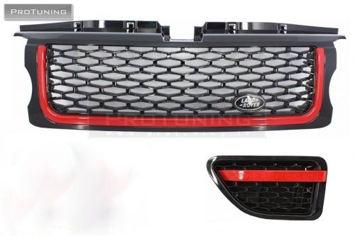 Range Rover Sport 05-09 Central Grille and Side Vents Assembly ...