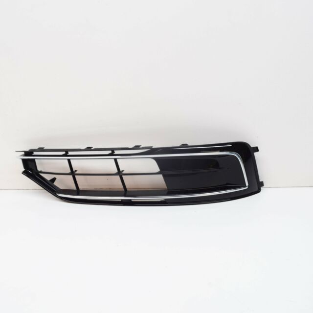 NEW GENUINE AUDI A8 S8 2014-2016 FRONT BUMPER GRILL BLACK RIGHT OS ...