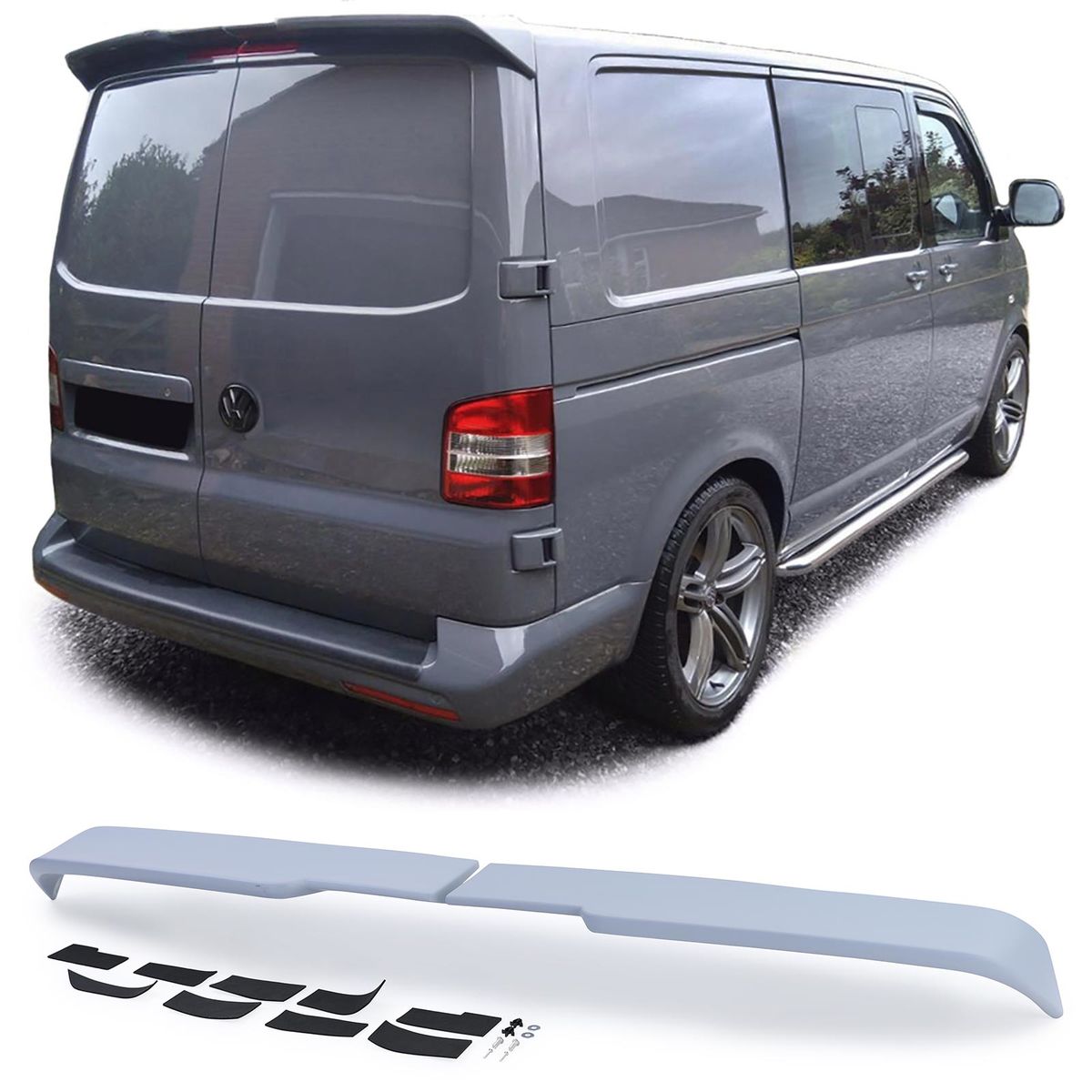 Sportline Rear Door Spoiler Wing For VW Bus T6 - 2 Doors in Spoilers ...