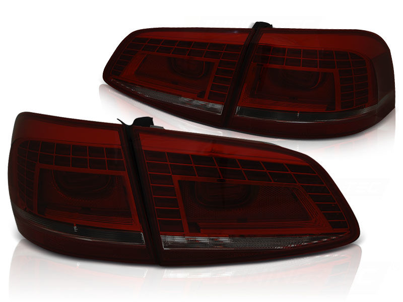 LED TAIL LIGHTS RED SMOKE fits VW PASSAT B7 VARIANT 10.10-10.14 in ...