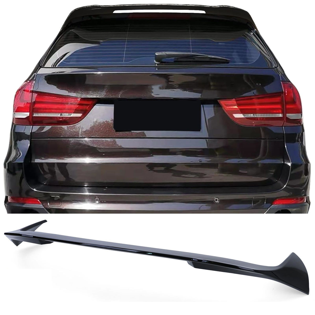 Performance Black Gloss Rear Roof Door Spoiler Wing For BMW X5 F15 in ...