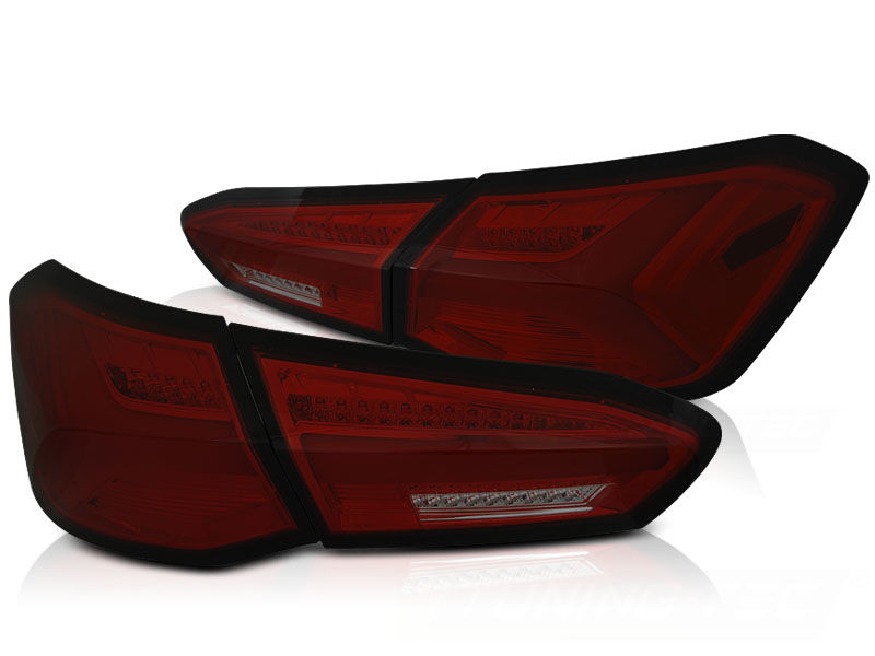 LED TAIL LIGHTS RED SMOKE SEQ fits FORD FOCUS 4 18-21 HATCHBACK in ...