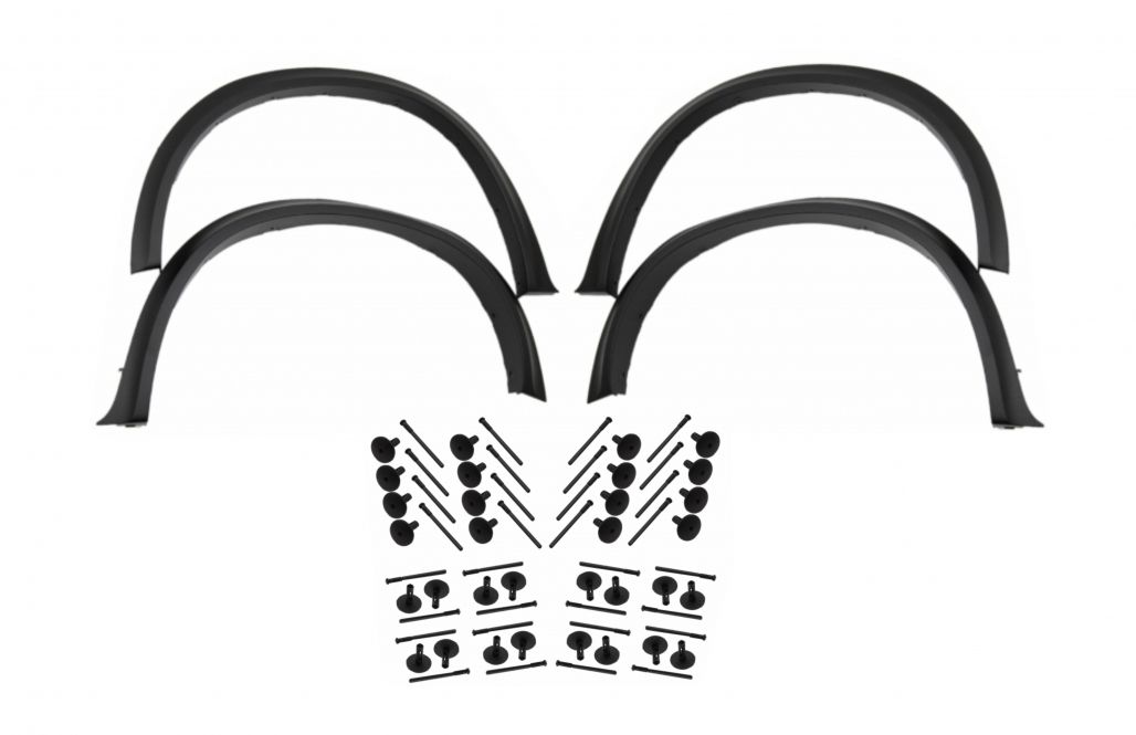 Wheel Arches Fender Flares with 32 pieces Plastic Auto Clips suitable ...