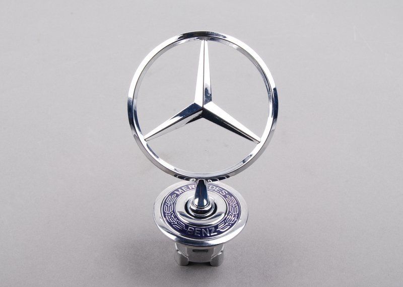 NEW GENUINE MERCEDES-BENZ S W140 BONNET STAR STAND UP BADGE EMBLEM ...