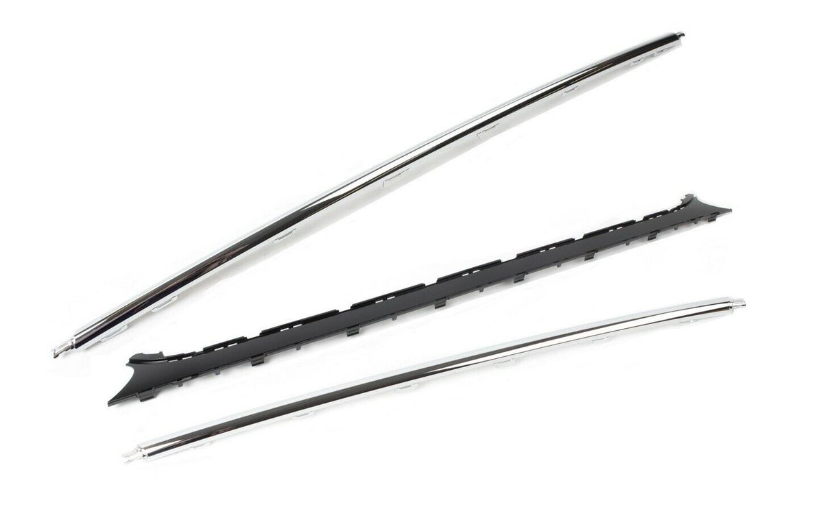 NEW GENUINE BMW 7 SERIES G11 G12 REAR BUMPER CENTER COVER AND CHROME ...