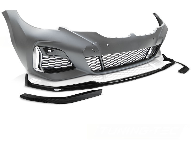 340 PERFORMANCE FRONT BUMPER PDC GLOSSY BLACK fits BMW G20/G21 19- in ...