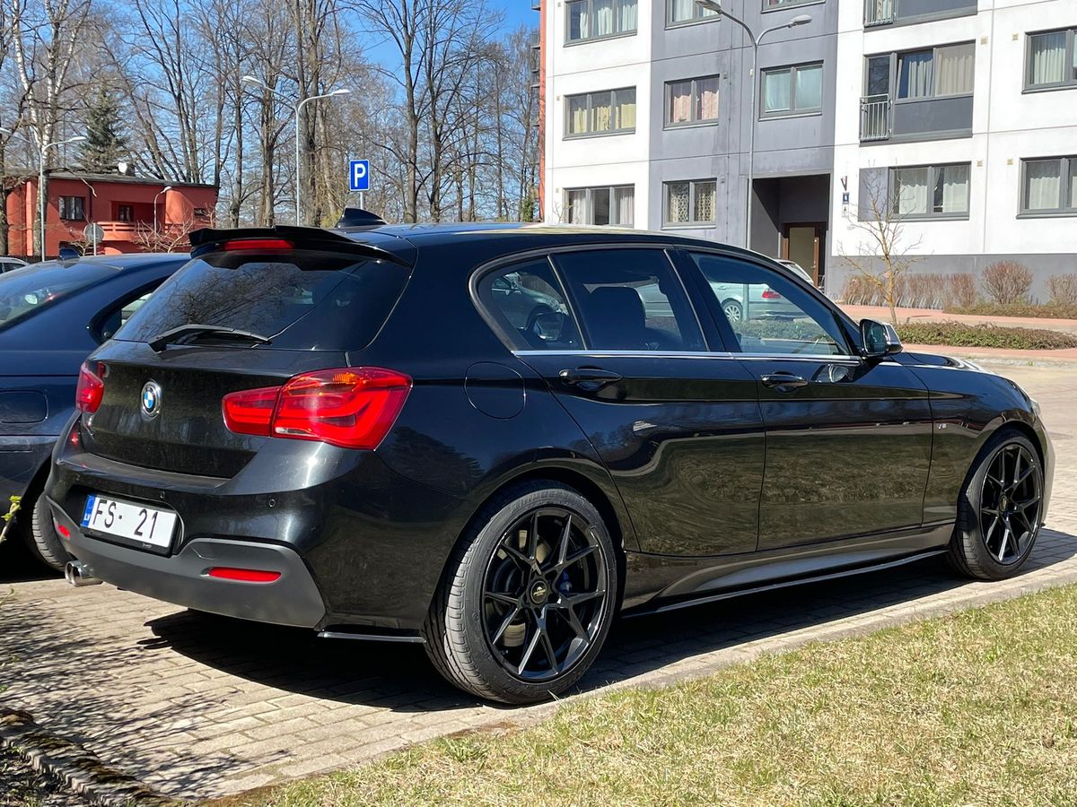 Performance Black Matt Gloss Rear Roof Spoiler Wing lip For BMW 1 ser ...