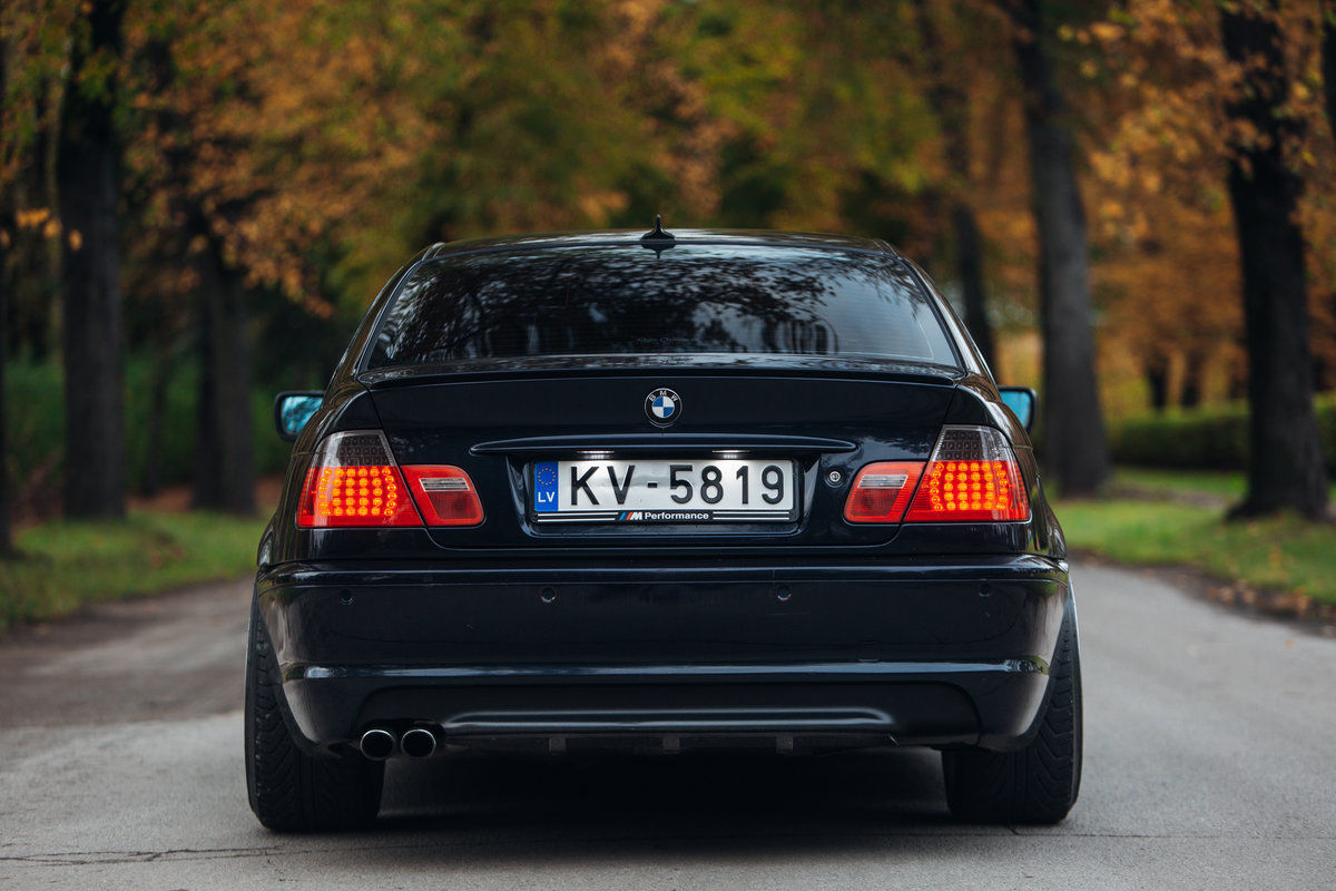 Performance Rear Bumper M Sport diffuser lower part with ribs / fins ...