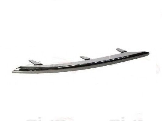 VW NEW GENUINE TOUAREG (07-10) FRONT BUMPER RIGHT O/S GRILL CHROME TRIM ...