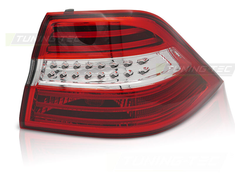 LED TAIL LIGHT RED WHITE RIGHT SIDE TYC fits MERCEDES W166 11-15 in ...