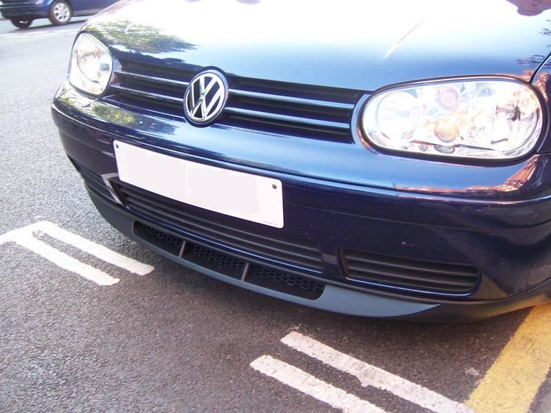 GTI 25th Anniversary Front Bumper Spoiler Splitter For VW Golf IV MK4 ...