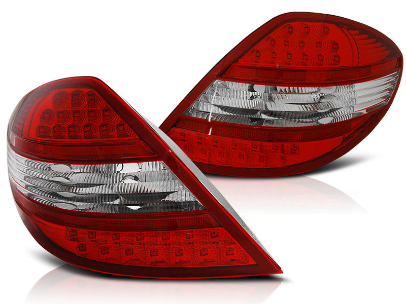 LED TAIL LIGHTS RED WHITE fits MERCEDES R171 SLK 04-11 in Taillights ...